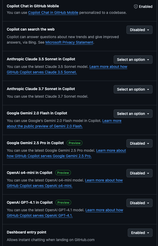 The Vim plugin I'm using is the official one located here: https://github.com/github/copilot.vim